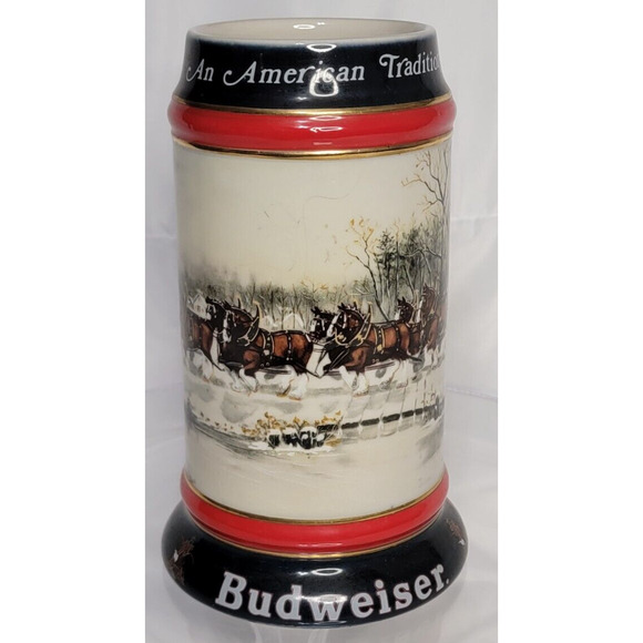 Budweiser | Dining | Vintage Budweiser 99 An American Tradition Stein ...